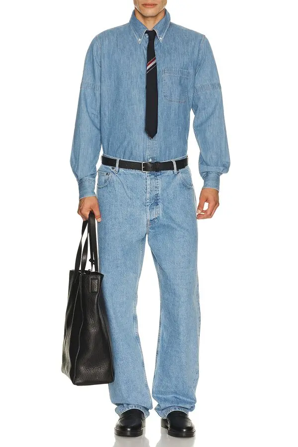 Thom Browne Japanese Selvedge Denim Pocket Jeans
