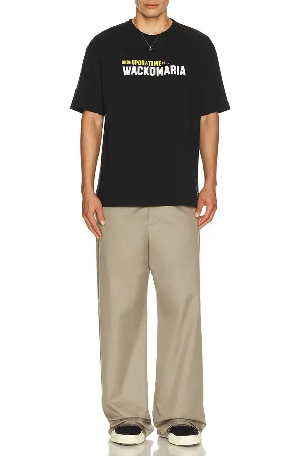 WACKO MARIA Washed Heavy Weight Crew Neck Tee Shirt Type 5