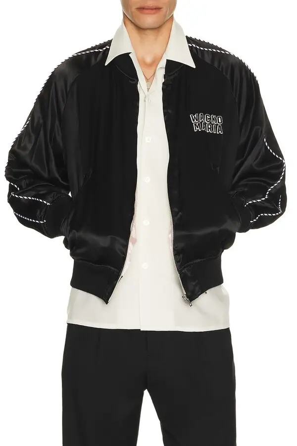 WACKO MARIA Satin Ska Jacket
