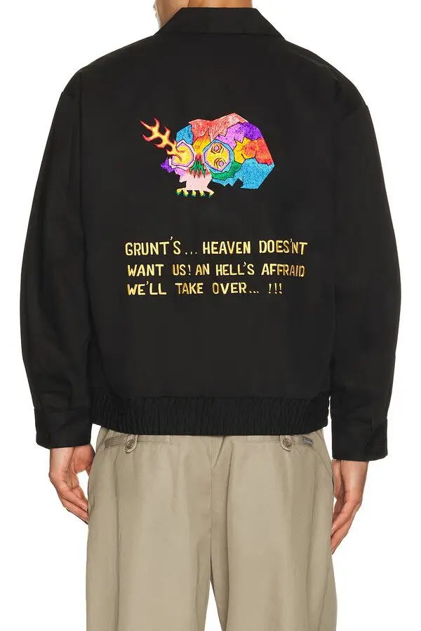 WACKO MARIA Wolf's Head Vietnam Jacket - Black