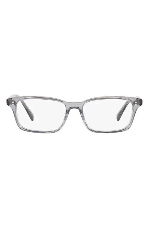 Oliver Spencer 52mm Rectangle Optical Glasses - Workman Grey