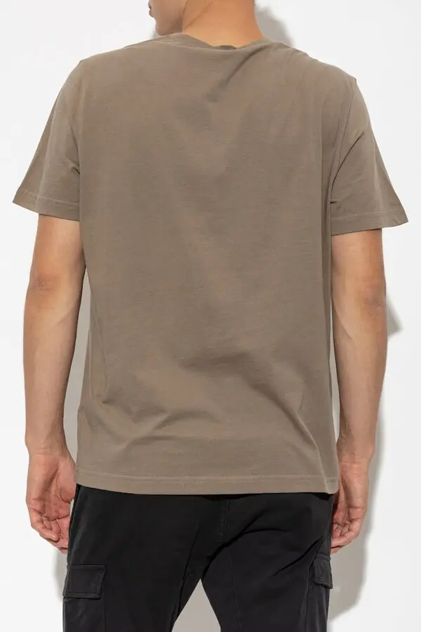 Moose Knuckles T-shirt With Print - Brown