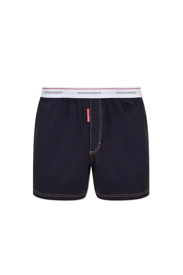 Dsquared2 Cotton Boxers With Logo