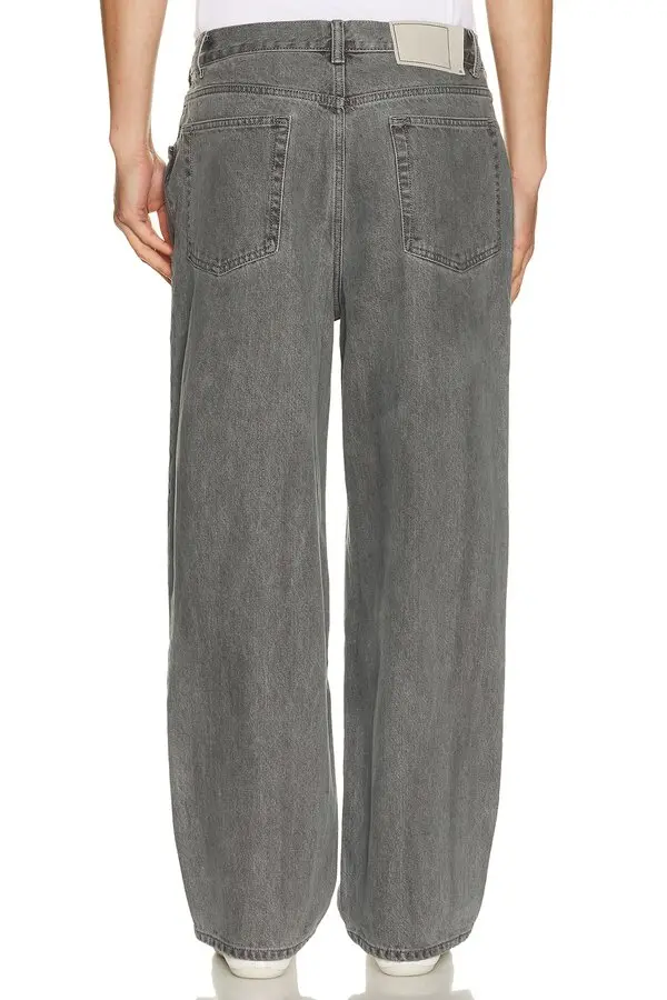 THISISNEVERTHAT Loose Fit Denim Jeans In Grey