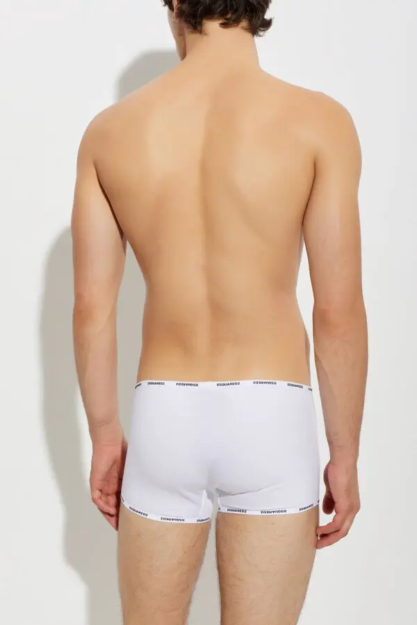 Dsquared2 Cotton Boxers With Logo