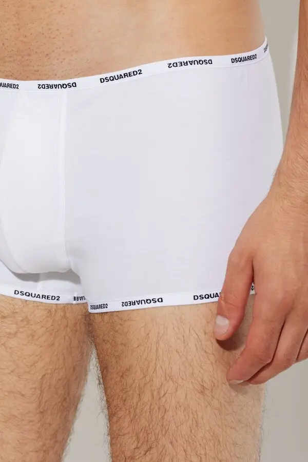 Dsquared2 Cotton Boxers With Logo