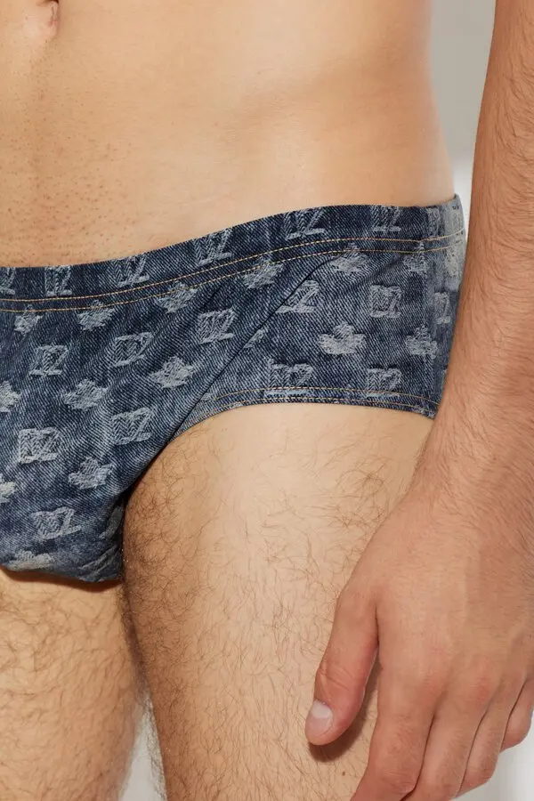 Dsquared2 Monogram Swim Briefs