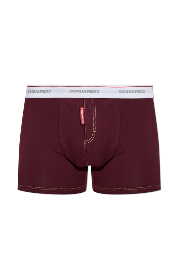 Dsquared2 Cotton Boxers With Logo