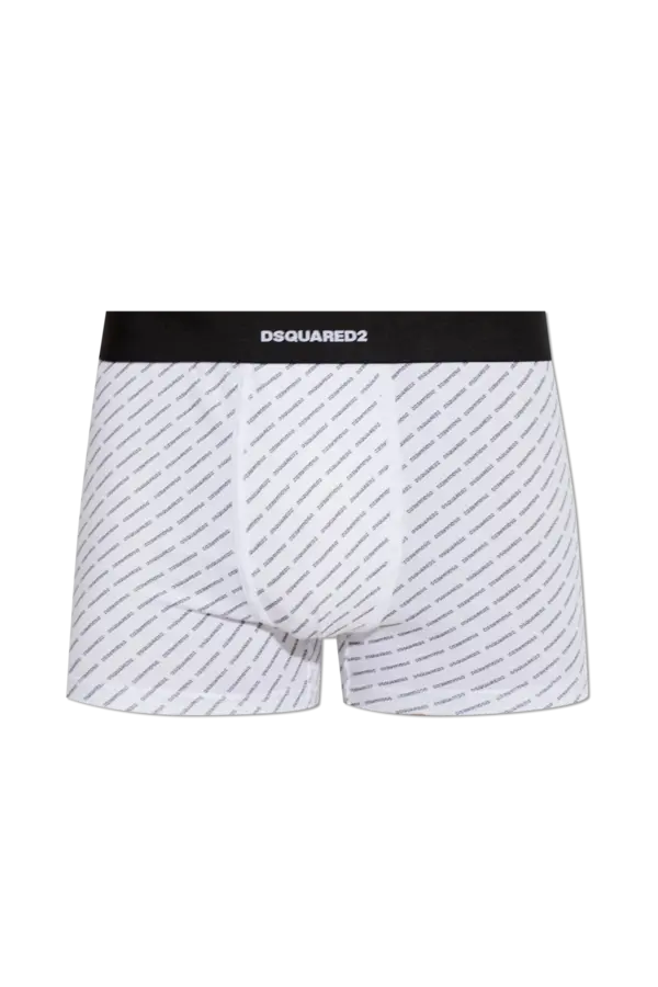 Dsquared2 Cotton Boxers With Monogram