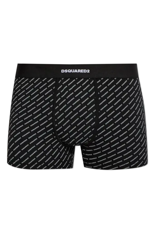 Dsquared2 Cotton Boxers With Monogram