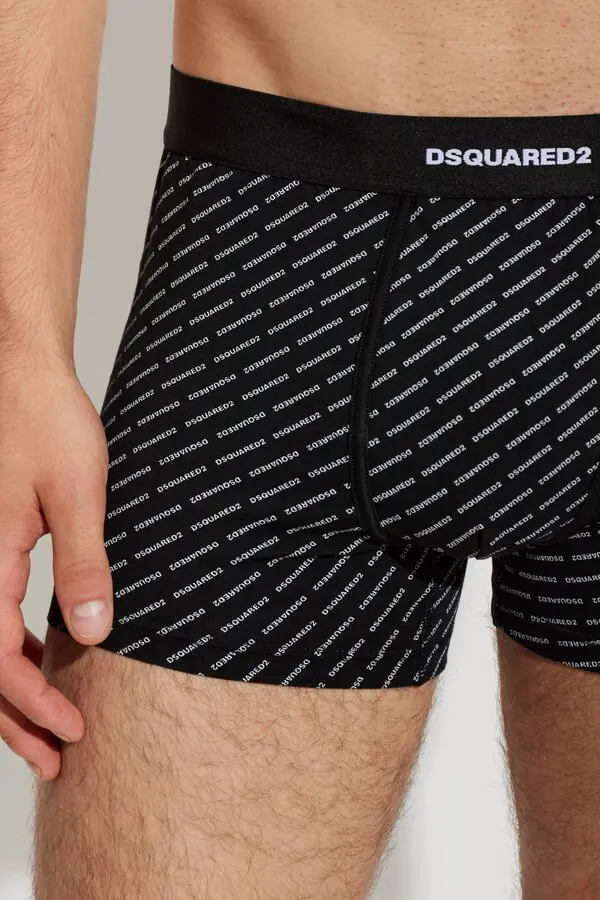 Dsquared2 Cotton Boxers With Monogram