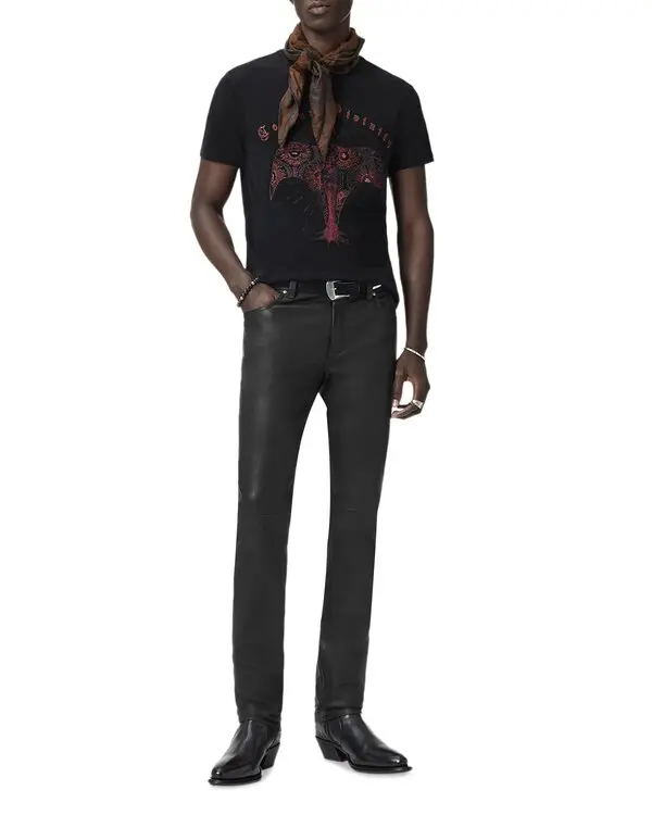 John Varvatos Deco Goddess Short Sleeve Graphic Tee