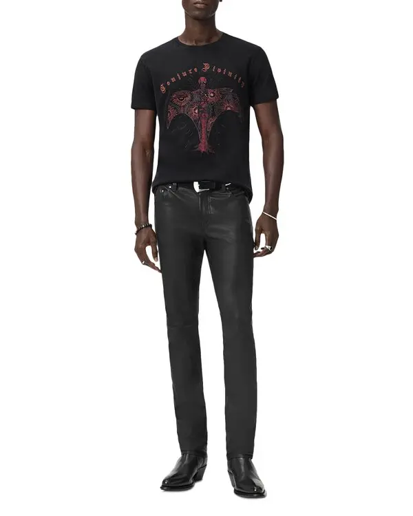 John Varvatos Deco Goddess Short Sleeve Graphic Tee