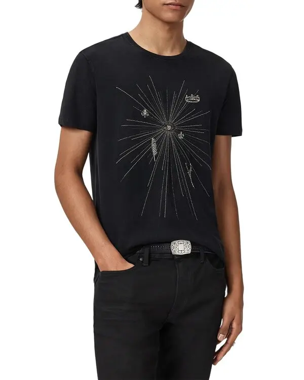 John Varvatos Eye & Elements Short Sleeve Graphic Tee