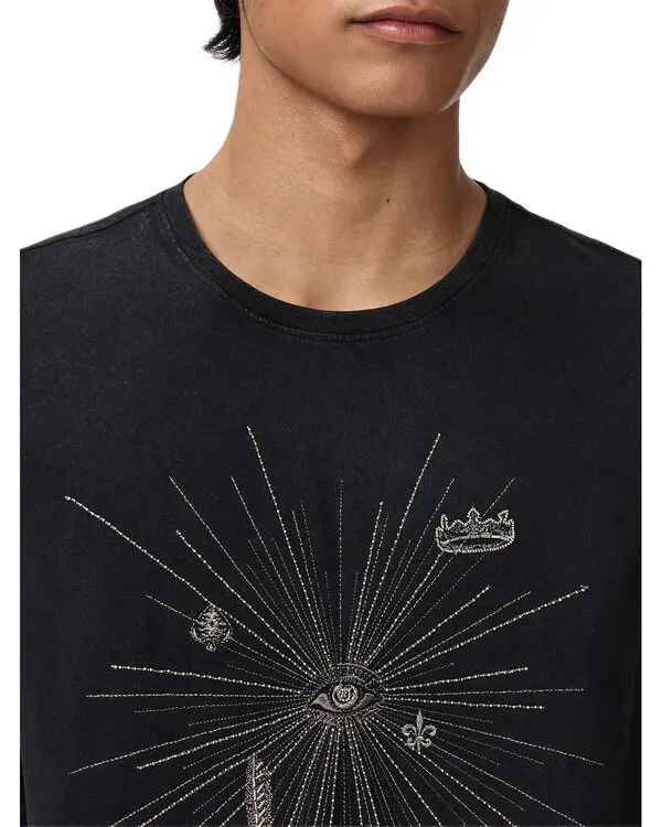 John Varvatos Eye & Elements Short Sleeve Graphic Tee