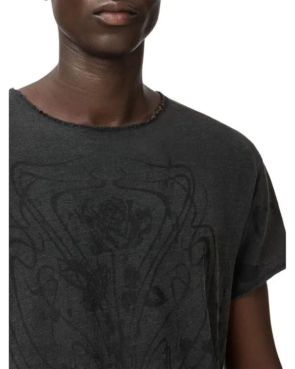 John Varvatos Relaxed Fit Raw Edge Tee