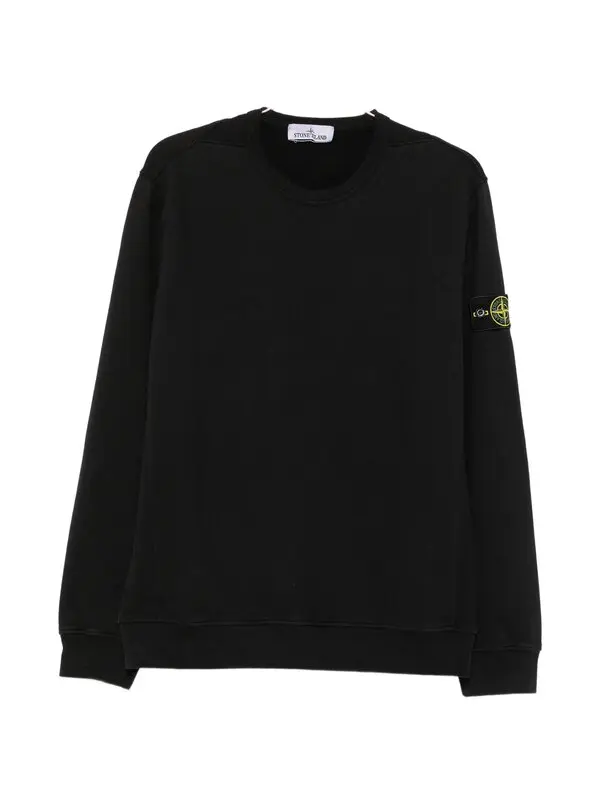 Stone Island Cotton Drawstring Hoodie With Kangaroo Pocket