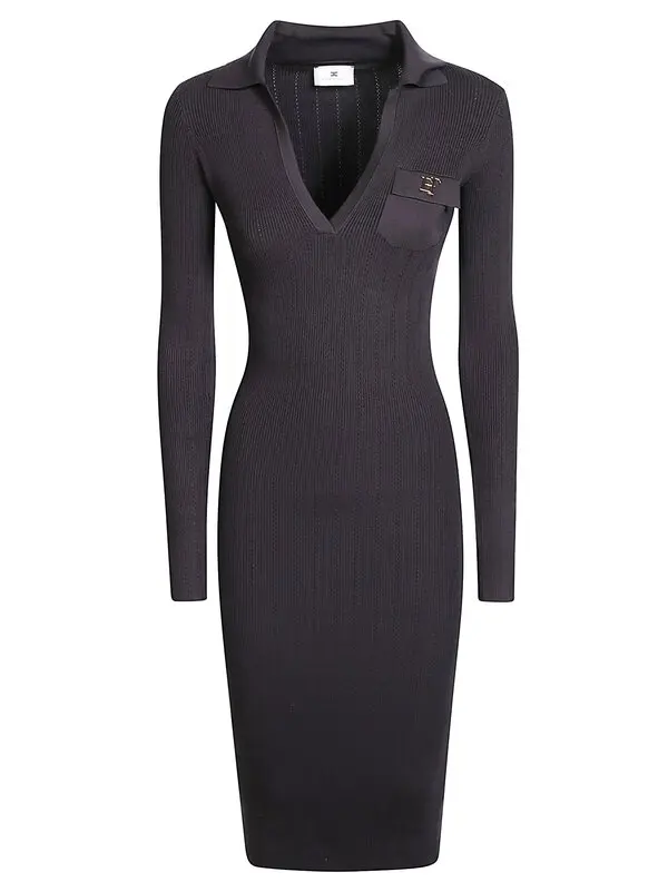 Elisabetta Franchi Sweater Gown