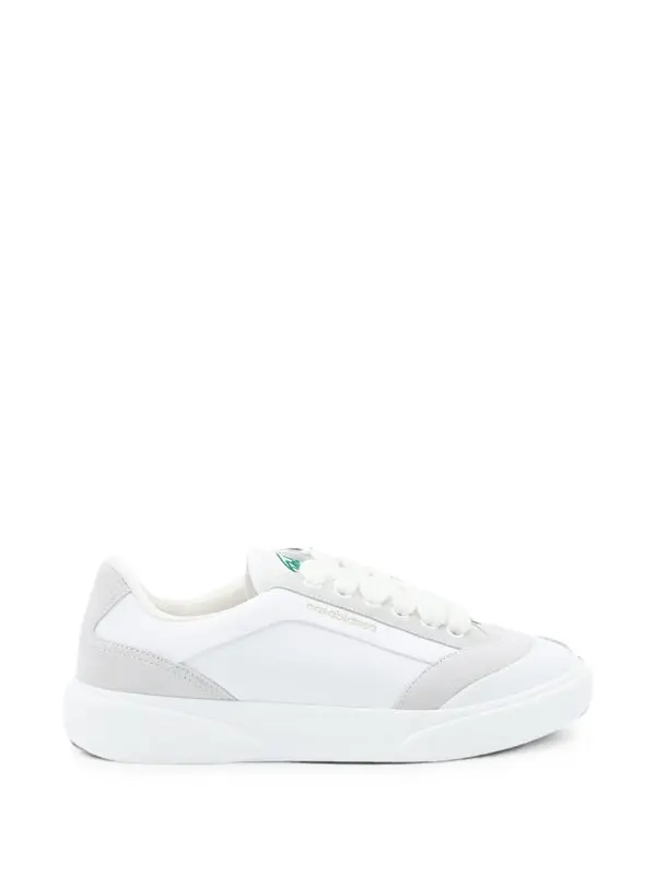 Casablanca Paneled Suede Sneakers