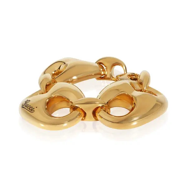 Gucci Gold-plated Mariners Link Bracelet