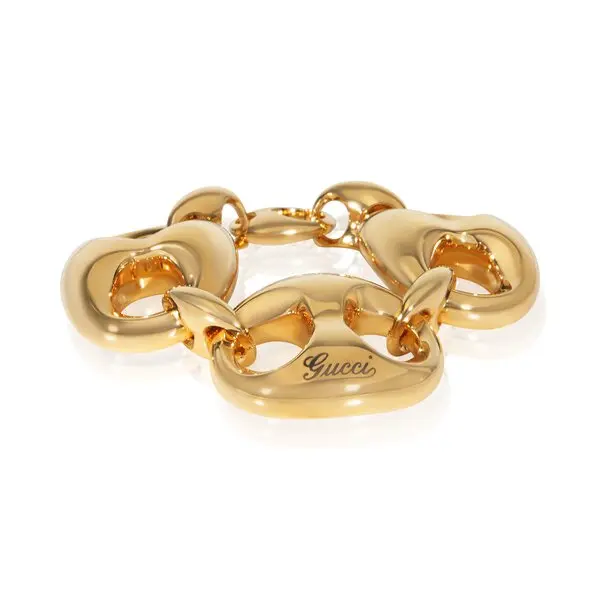 Gucci Gold Plated Mariner Link Bracelet - Gold_plated