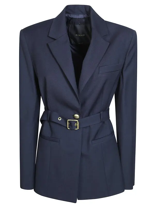 Pinko Vitiano Diagonal Quilted Jacket For