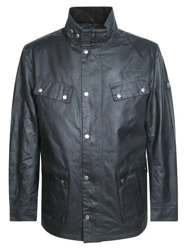 BARBOUR INTERNATIONAL Duke Wax Jacket - Nero