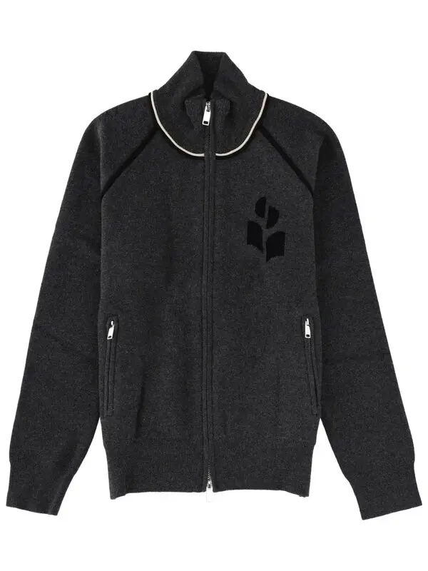 MARANT ETOILE Lanya Zip-up Cardigan - Multicolour