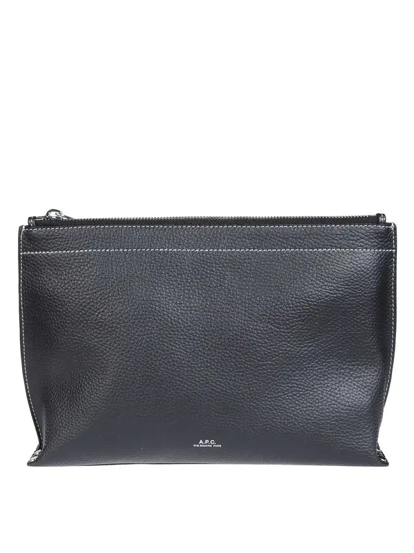 A.p.c. 100% Cowskin Mini Pouch