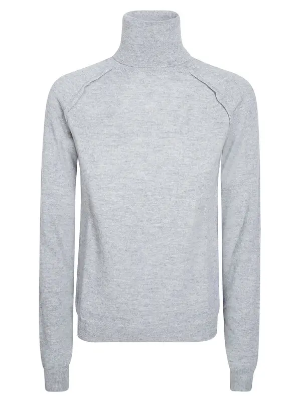 DONDUP Slim-fit Wool Polo-neck Sweater