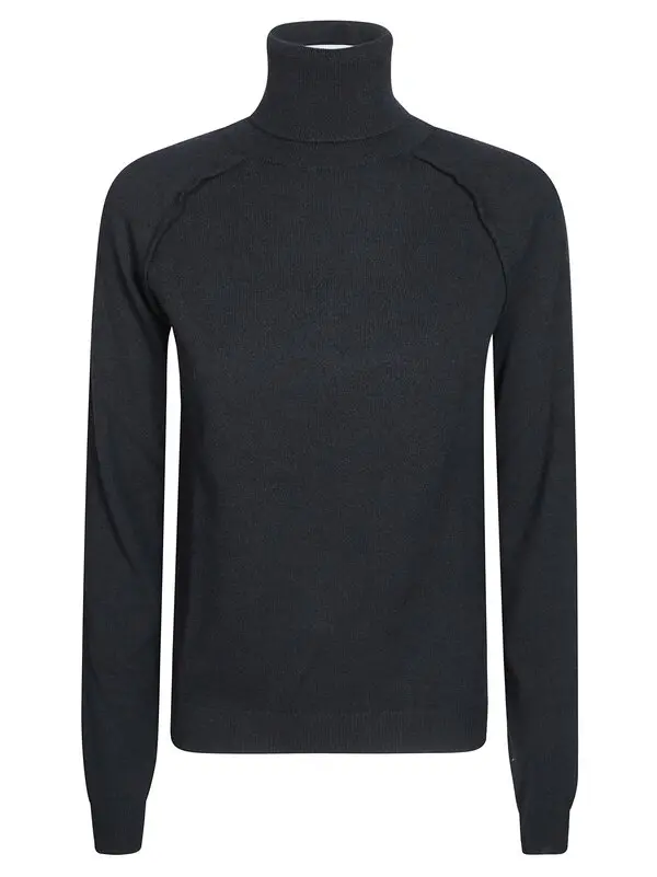 DONDUP Slim-fit Polo-neck Wool Jumper