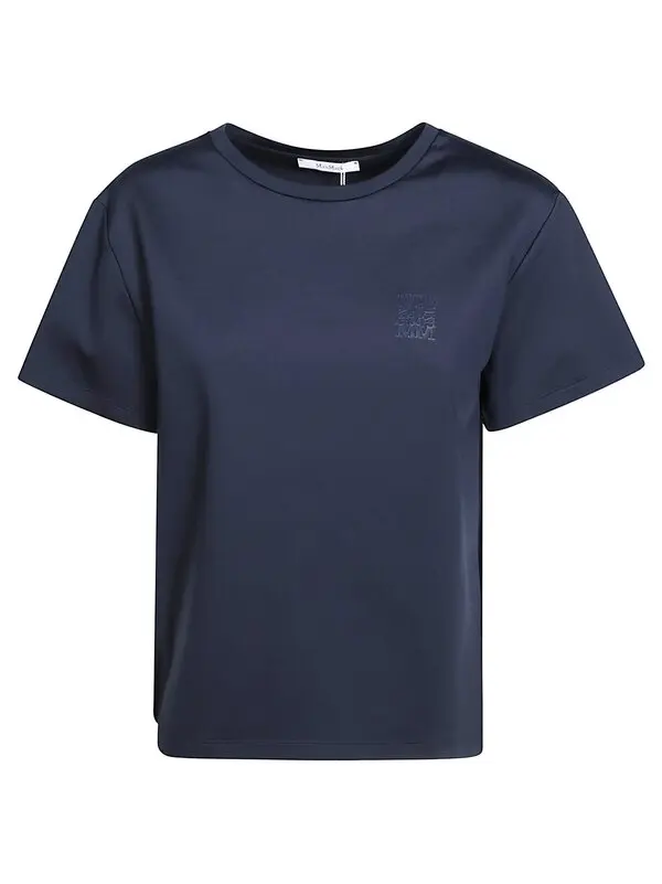 Max Mara Technical Quagga T-shirt - Blu