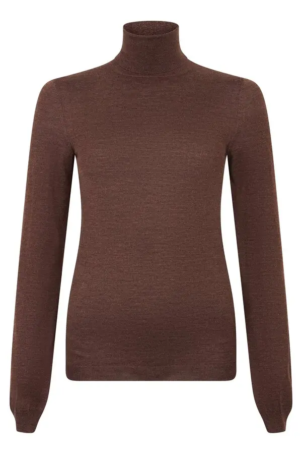 MAISON MARGIELA Turtleneck Sweater In Wool-silk Blend
