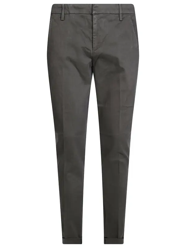DONDUP Gabardine Pants - Marrone