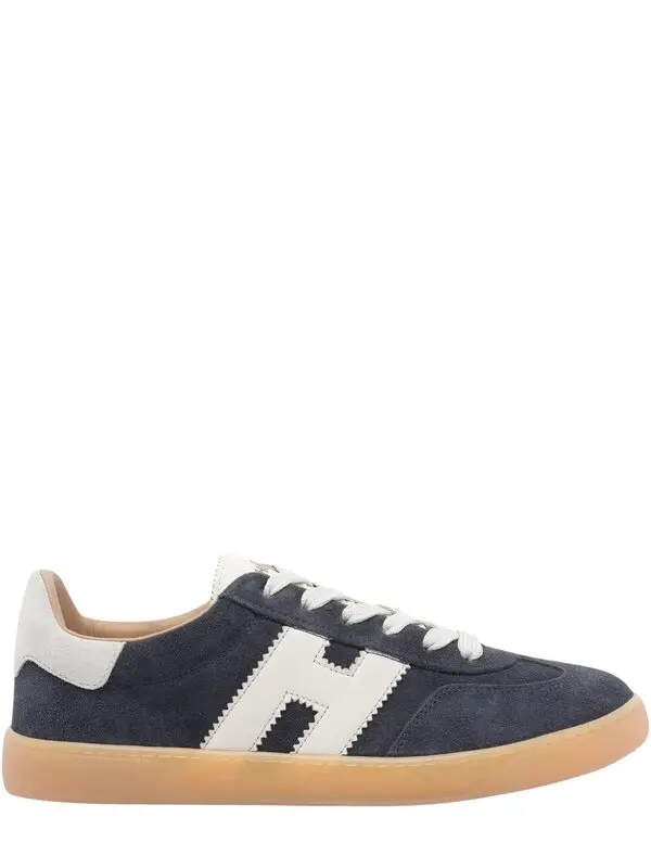 Hogan Suede Leather & Rubber Lace-up Sneakers - Navy