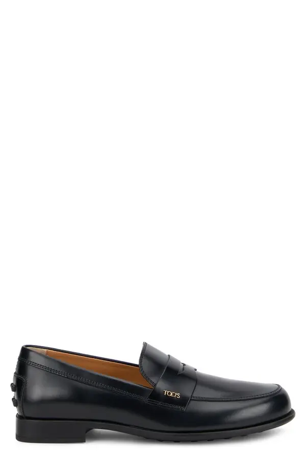 TOD`S Tod's Classic Calfskin Leather Moccasins
