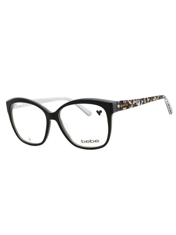 Bebe Bb5214 Eyeglasses - 603 - Ruby/clear Demo Lens