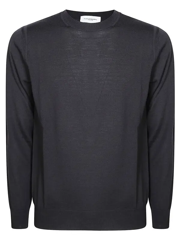 PAOLO PECORA Brown Sweater Cardigan