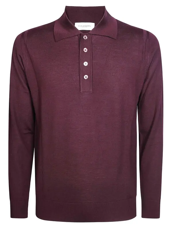 PAOLO PECORA Sweater Cardigan With Timeless Warmth