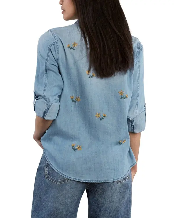 BILLY T Sunny Embroidered Shirt