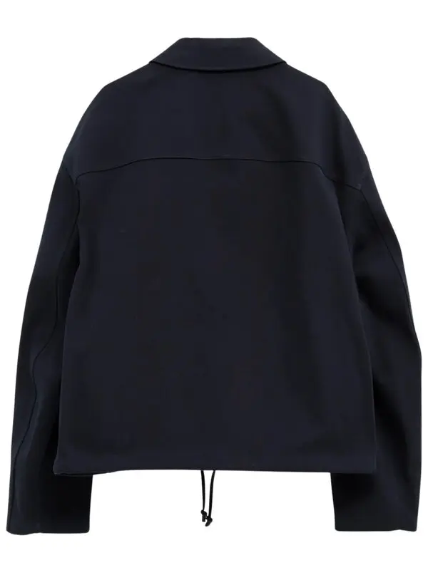 Loewe Zip-up Logo Embroidered Jacket