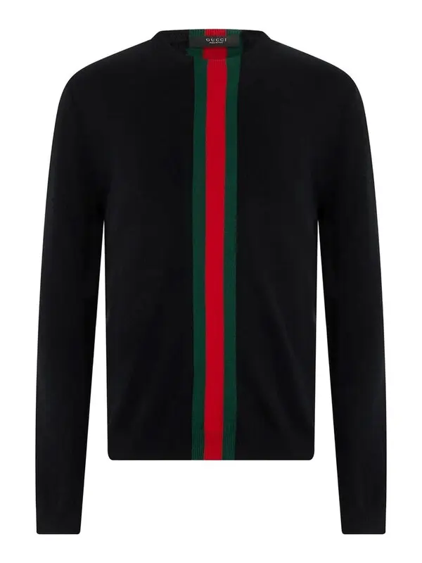 Gucci Cashmere Sweater With Stripes