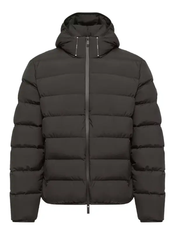 Moncler Arajoki Short Down Jacket With Removable Hood