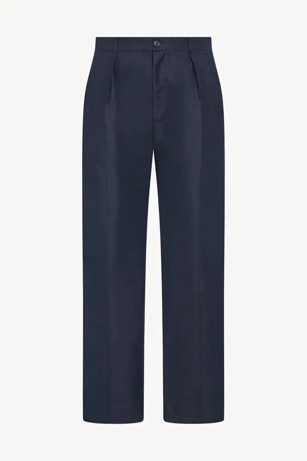 THE ROW Tami Pant - Dark Navy