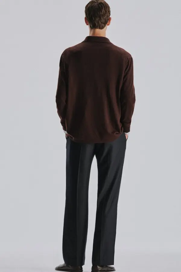 THE ROW Tami Pant - Dark Navy