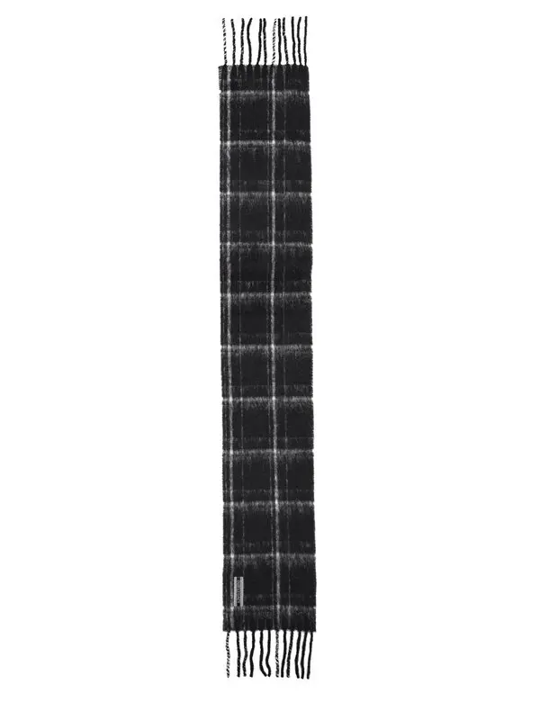 Our Legacy Sciarpa In Alpaca E Lana - Black