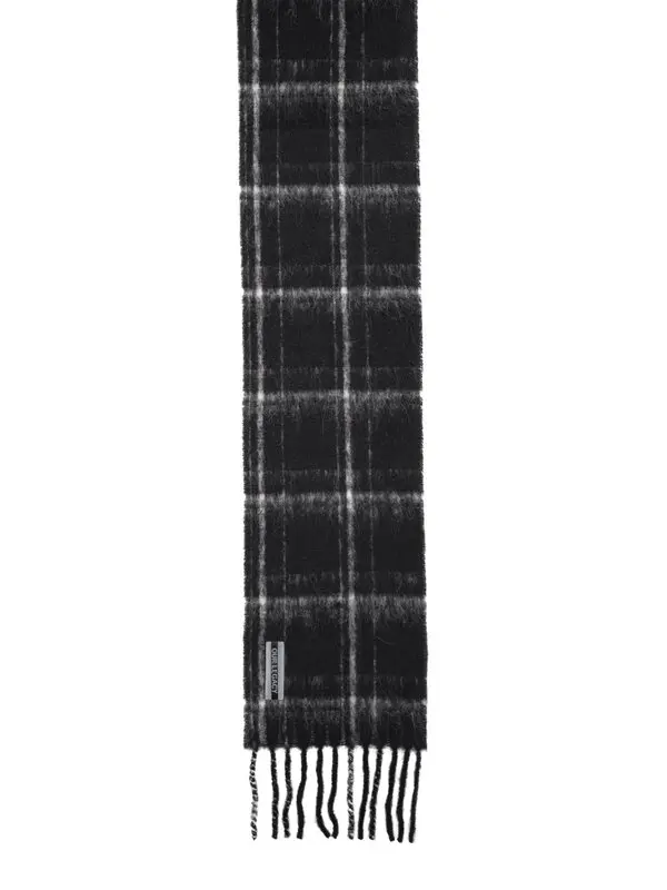 Our Legacy Sciarpa In Alpaca E Lana - Black