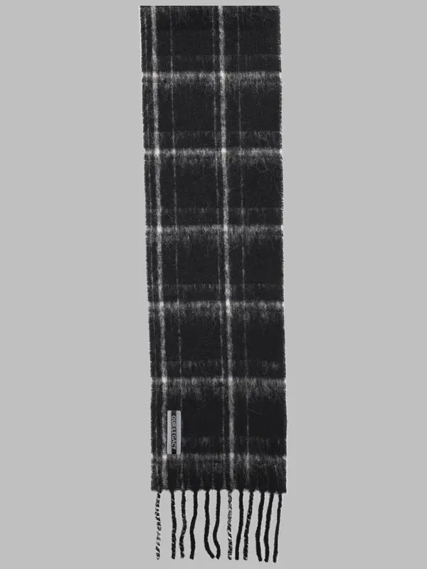 Our Legacy Sciarpa In Alpaca E Lana - Black