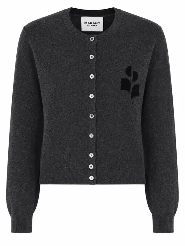 MARANT ETOILE Cardigan "lona - Grey