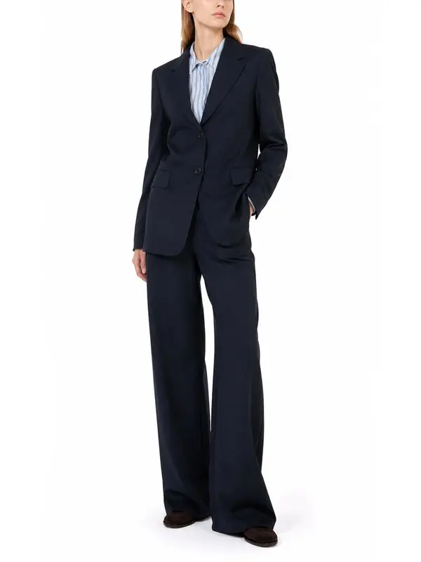 Max Mara Single-breasted Wool Jacket